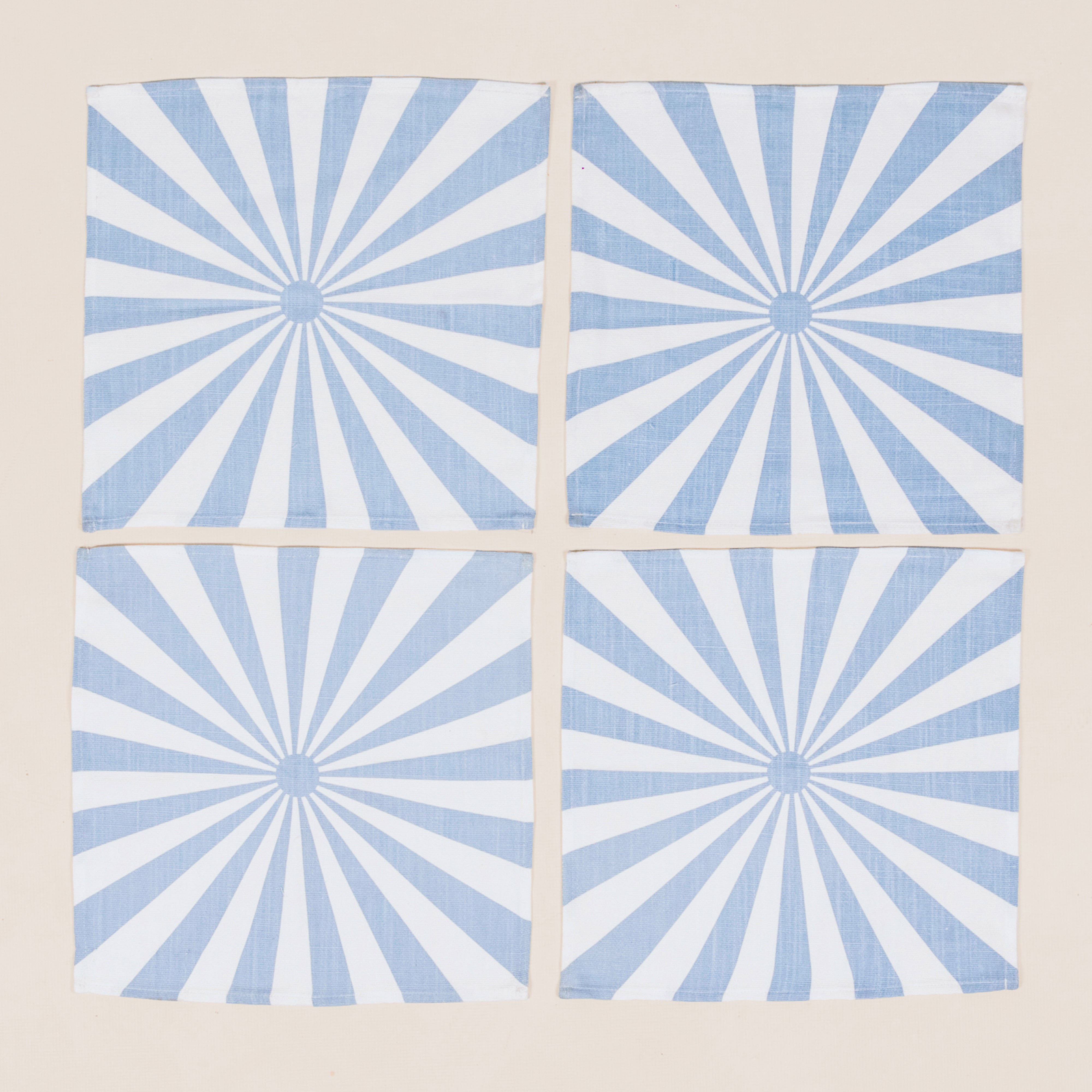 Angola Rays Napkins – Blue – Noha