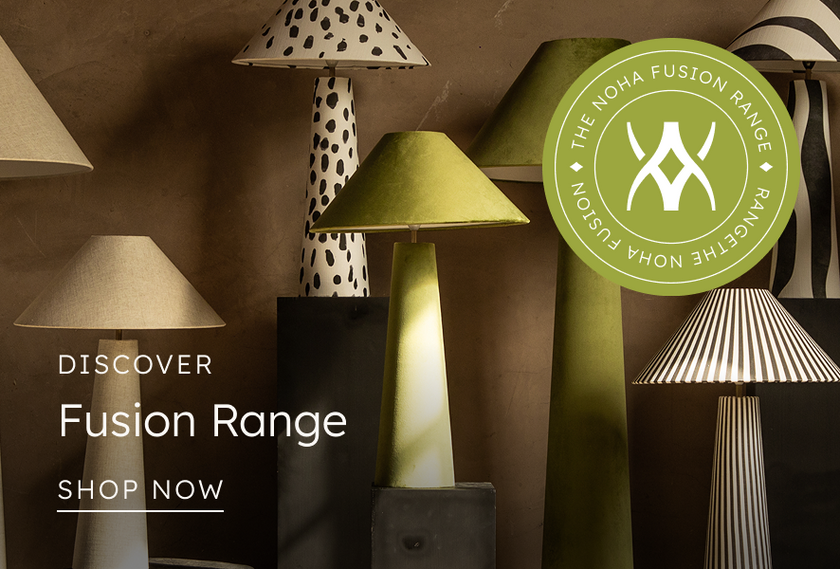 Hessian Fusion Table Lamp – Noha