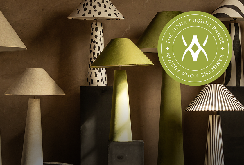 Hessian Fusion Table Lamp – Noha